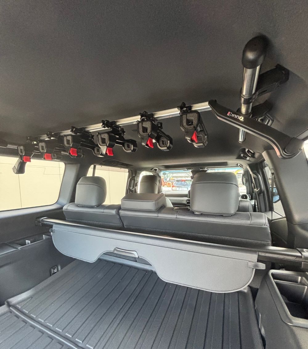 愛車に カーメイト INNO IF20 装着 - ガゼルヘアーデザイン